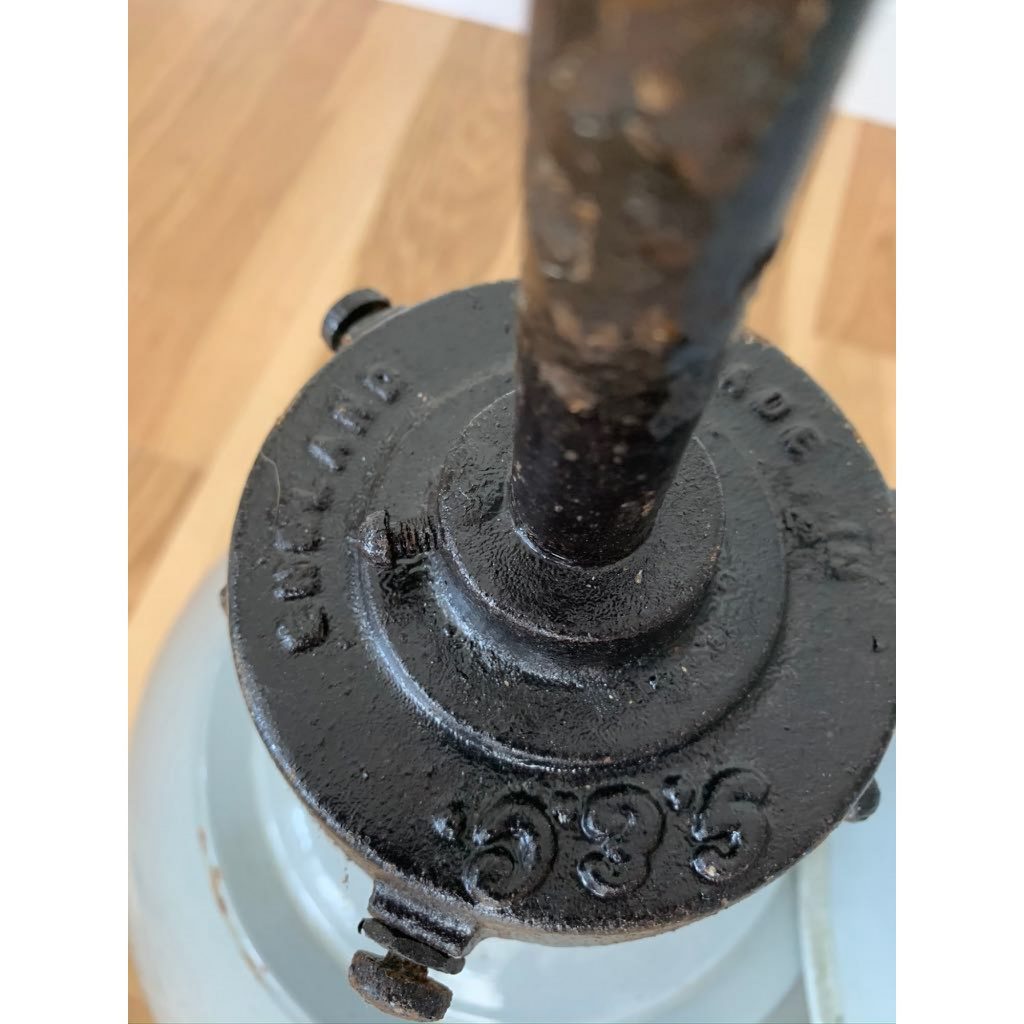 Vintage large Second World War USAF Hanger Pendant Lights - Aviation ...