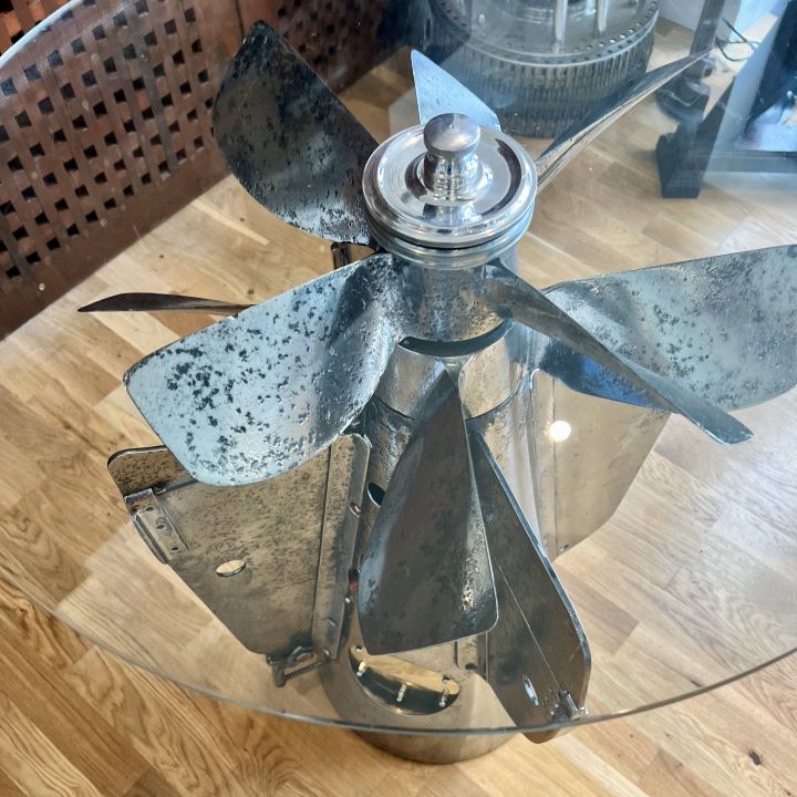 British Royal Navy Second World War Torpedo Table - Aviation and Binoculars