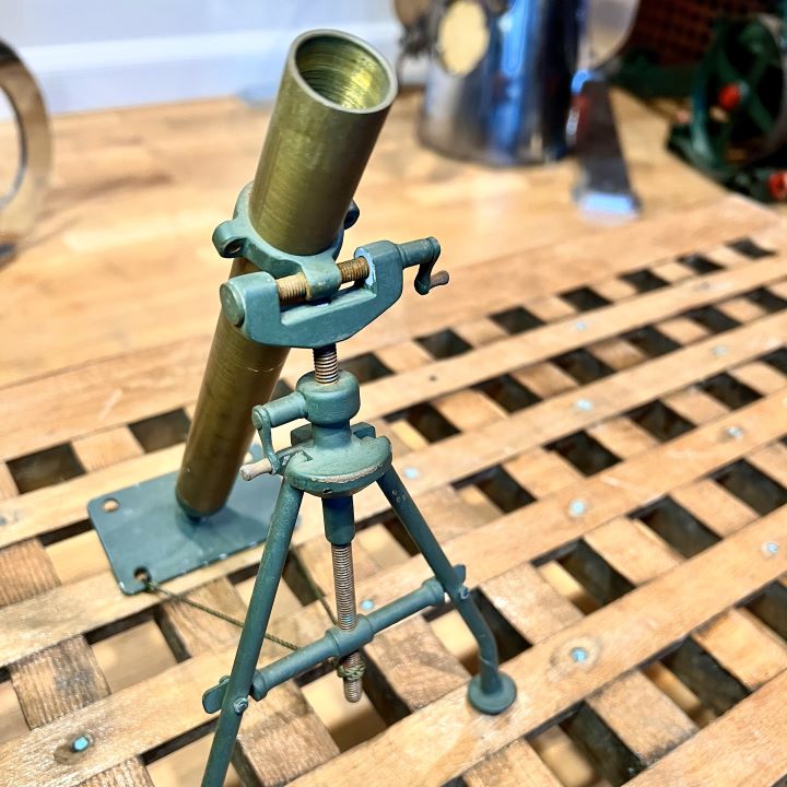 British ww2 military 3 inch Mortar model - Aviation and Binoculars